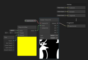 【Unity】基本的なUVスクロールのやり方【Shader Graph】 | NullExit