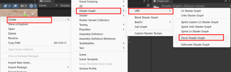 【Unity】URPのDecal Shaderを使ってみる | NullExit